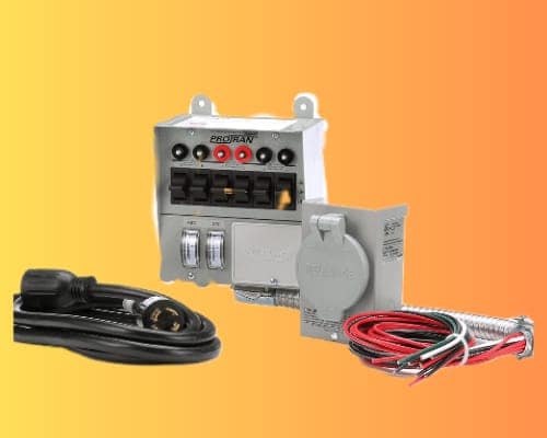Reliance Controls 30 Amp 6-circuit Transfer Switch Kit